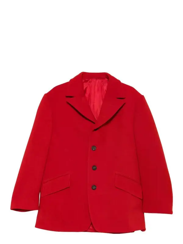 ROMEO GIGLI 1990s Buttoned Pocket Jacket - Red