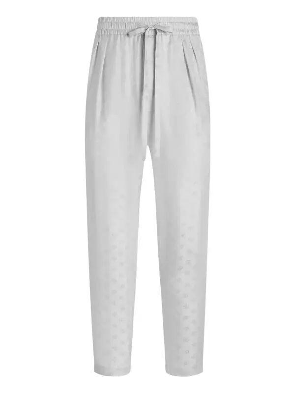 Dolce & Gabbana Drawstring-waist Trousers - Grey