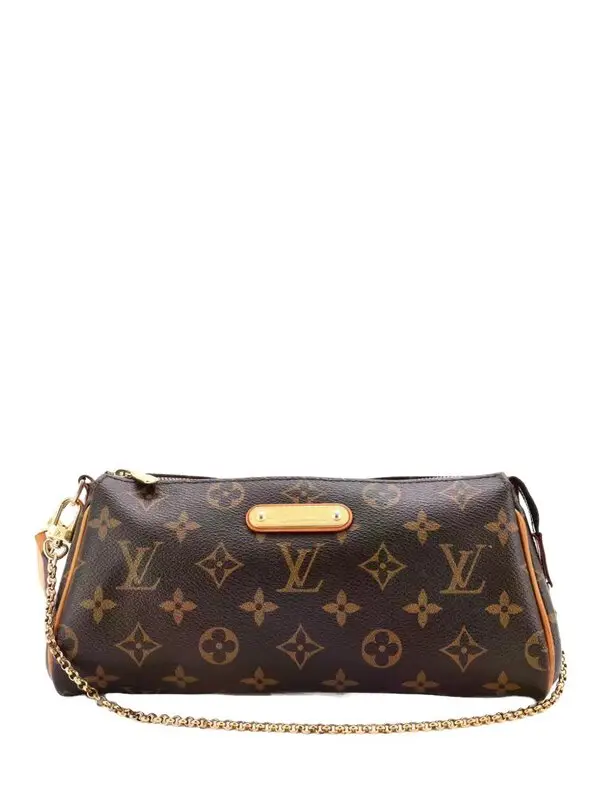 LOUIS VUITTON Eva Monogram Clutch - Brown
