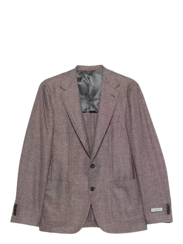 Canali Wool Blazer - Pink