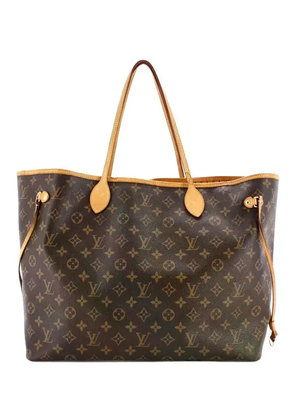 LOUIS VUITTON Neverfull Gm Monogram Canvas Tote Bag - Brown