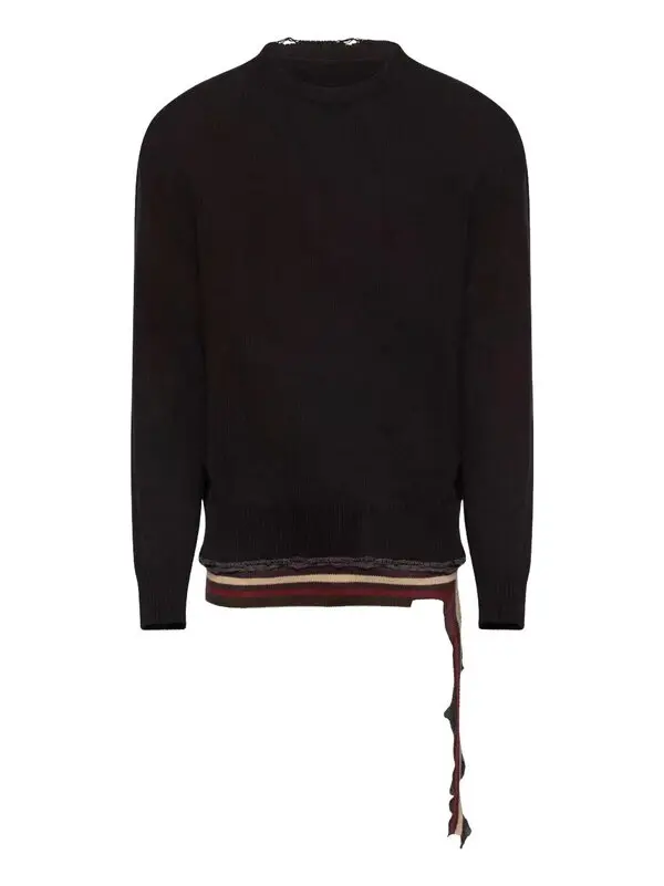 MAISON MARGIELA Crew-neck Sweater - Black