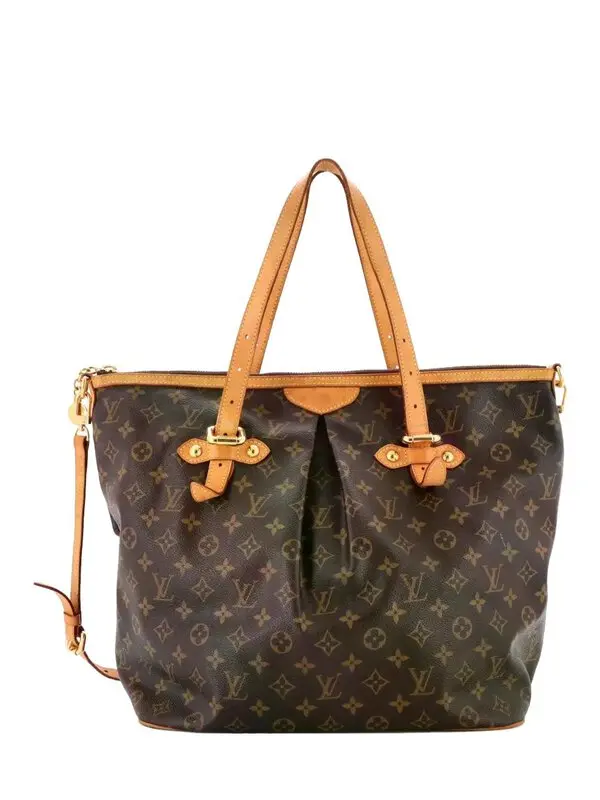 LOUIS VUITTON Palermo Gm Monogram Canvas Tote Bag - Brown