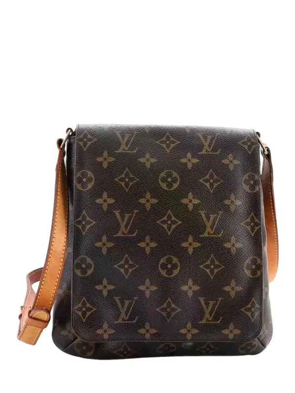 LOUIS VUITTON Musette Salsa Handbag Monogram Canvas Pm Shoulder Bag - Brown