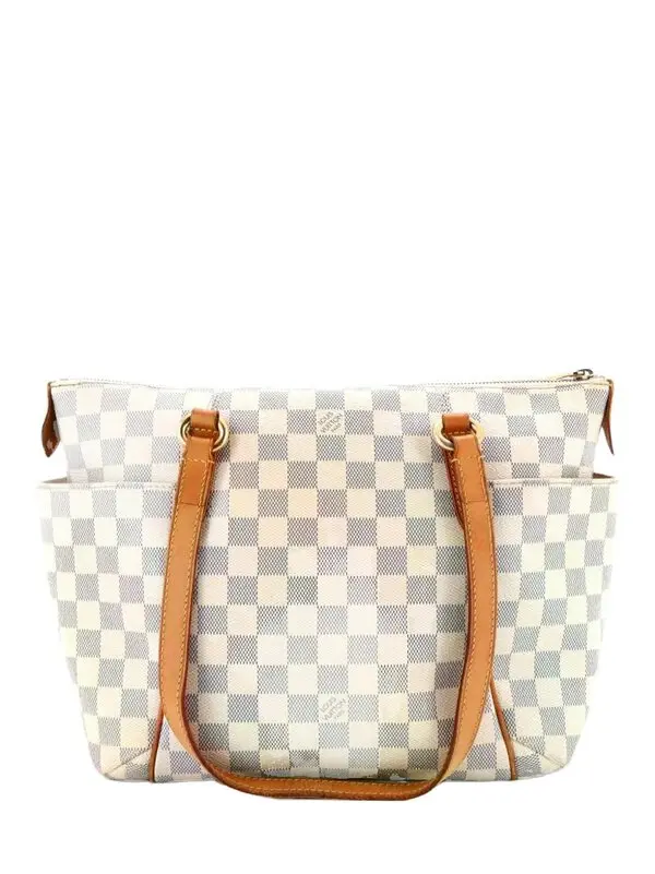 LOUIS VUITTON Totally Damier Pm Shoulder Bag - White