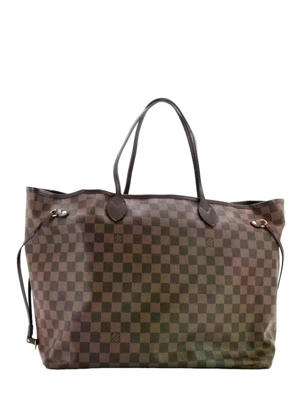 LOUIS VUITTON Neverfull Damier Gm Tote Bag - Brown
