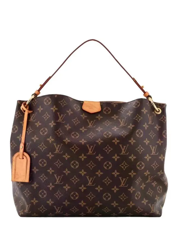 LOUIS VUITTON Graceful Handbag Monogram Canvas Mm - Brown