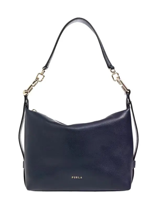 Furla Tonie Leather Tote Bag - Blue