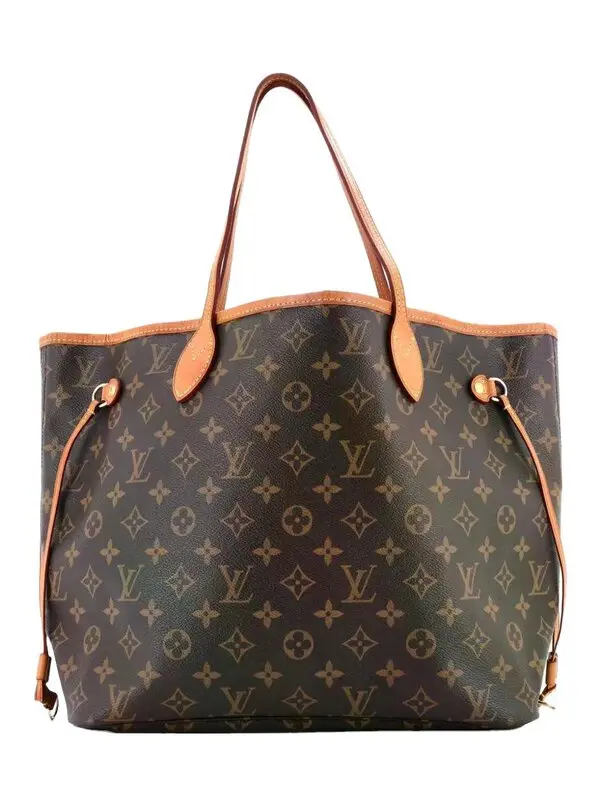 LOUIS VUITTON Neverfull Monogram Canvas Mm Tote Bag - Brown