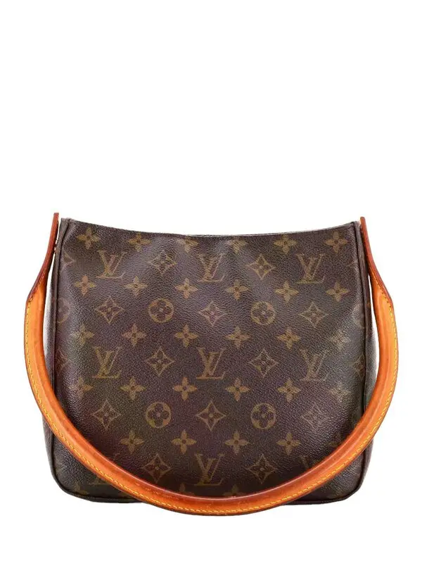 LOUIS VUITTON Looping Handbag Monogram Canvas - Brown