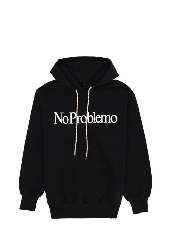 NO PROBLEMO Logo Sweatshirt - Black