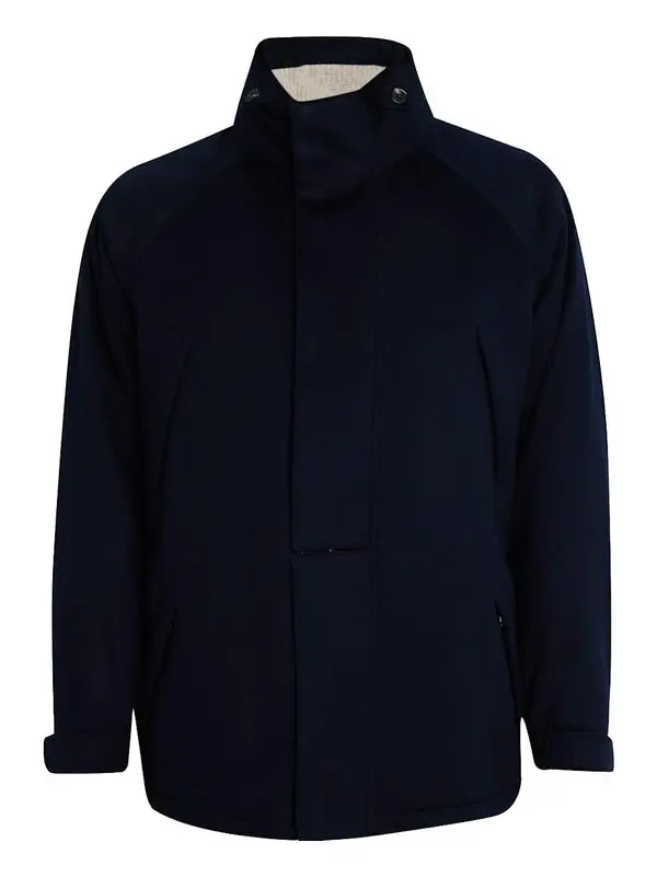 Loro Piana Icer Water-repellent Cashmere Jacket - Blue/navy