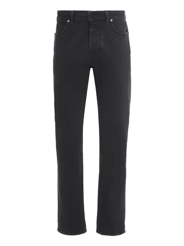 Stone Island Research Slim-fit Five-pocket Jeans - Black
