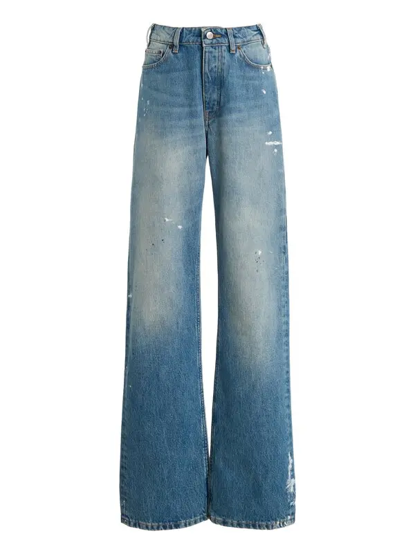 JEANERICA Virgo Rigid Mid-rise Boyfriend Jeans - Medium Wash