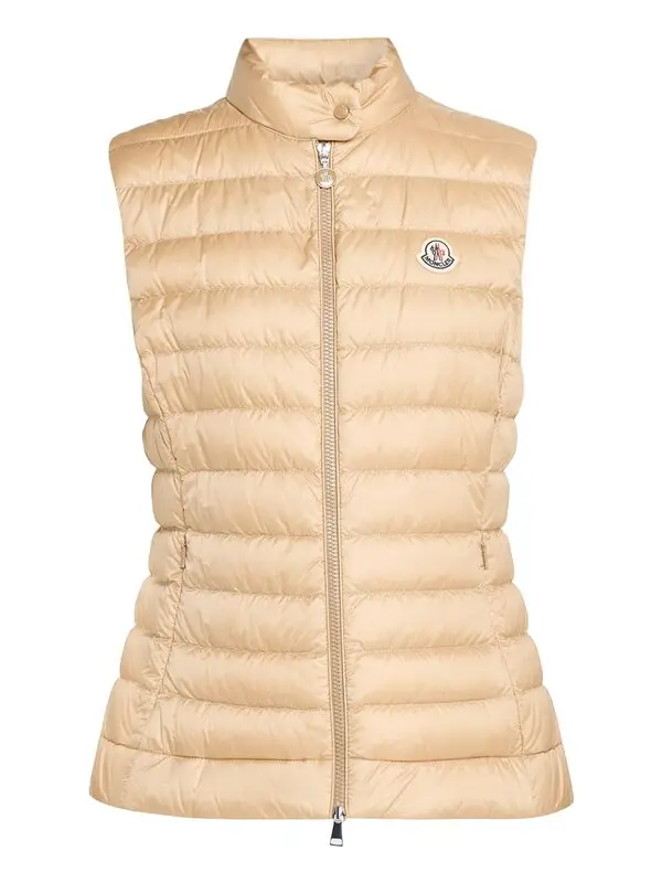 Moncler Igens Slim Down Vest - Neutral