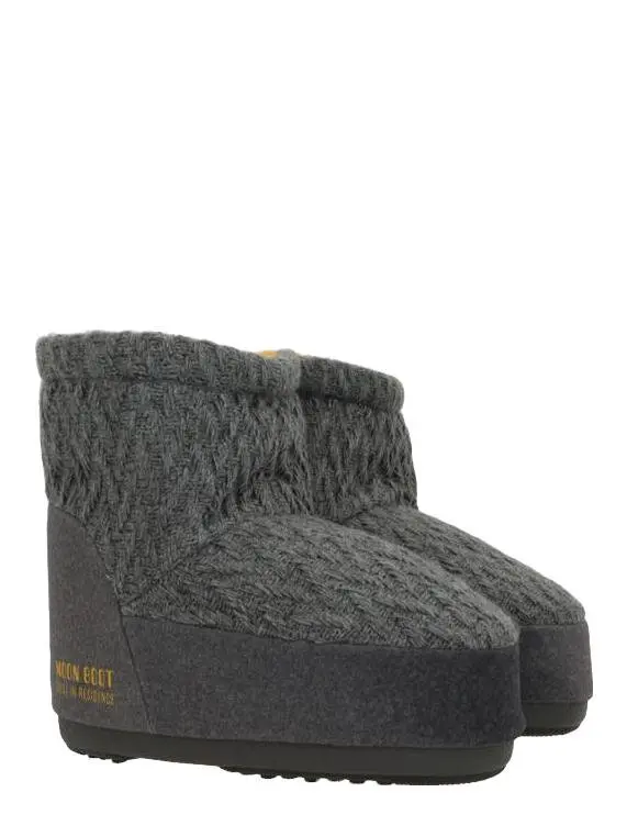 MOON BOOT X GUEST IN RESIDENCE Ankle Boots - Grey
