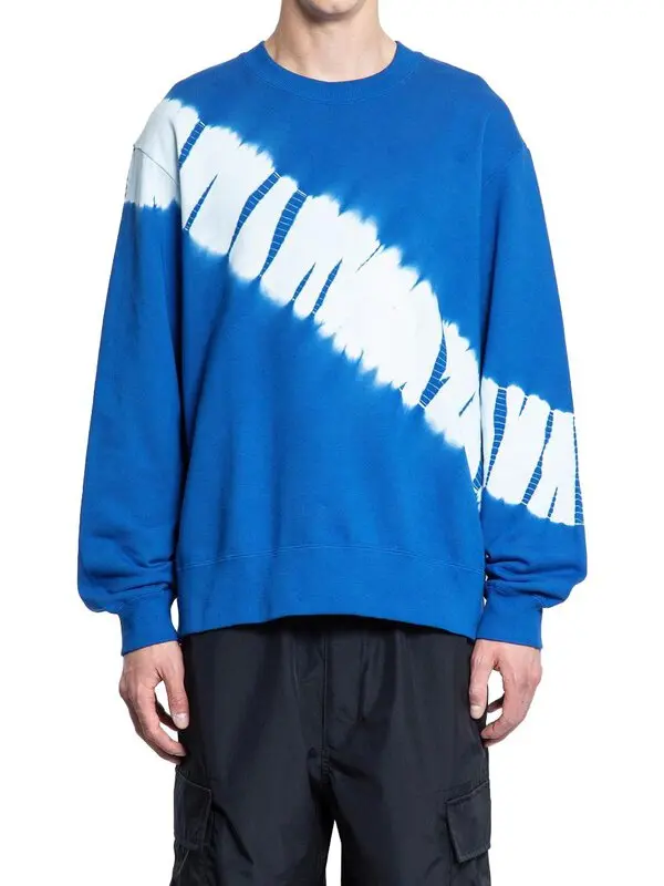 KUON Arimatsu Shibori Sweatshirt - Blue