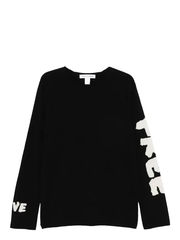 Comme Des Garçons Knit Sweater - Black
