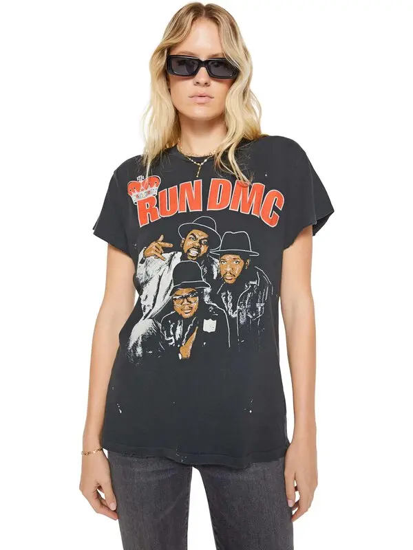 MadeWorn Run Dmc Coal T-shirt - Black