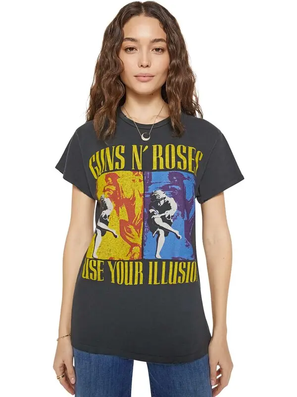 MadeWorn Guns N' Roses Crewneck T-shirt - Black