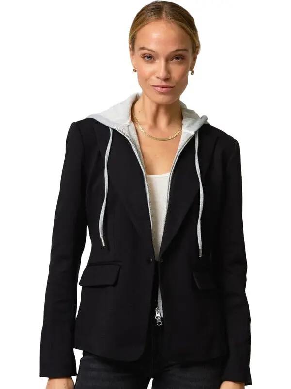 Central Park West Ryder Dickie Blazer - Black/grey Black