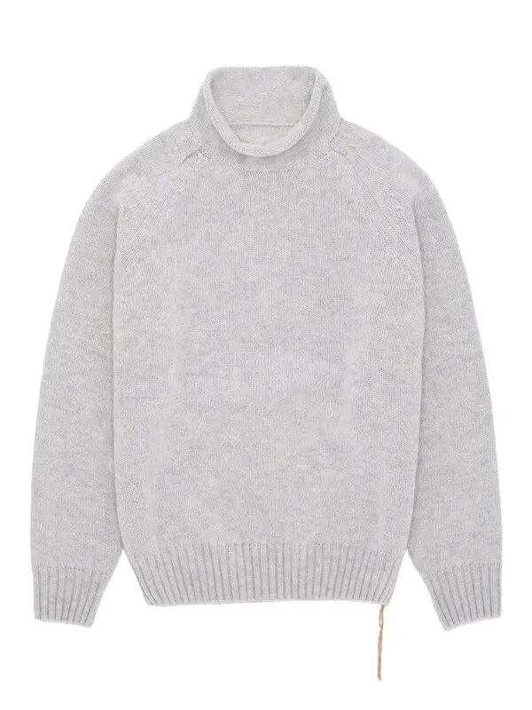 FORTELA Andrew Merino Wool High-neck Sweater - Grey