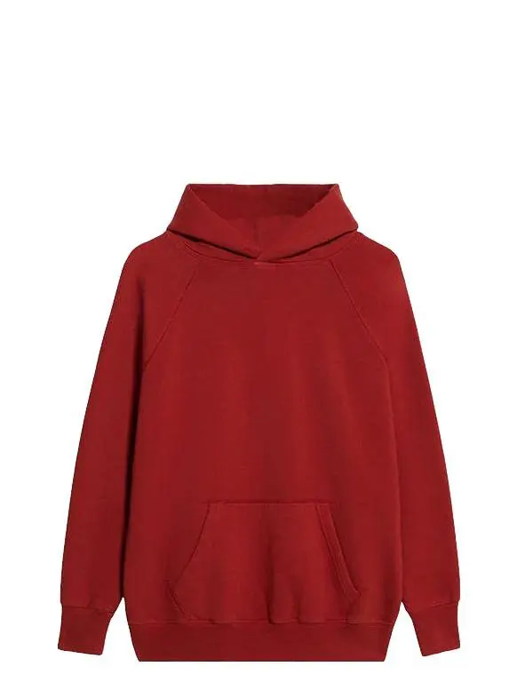 FORTELA Vintagehood Fleece Jersey Hoodie - Coral