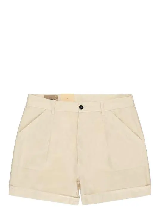 FORTELA Haute Twill Cotton Shorts - Mlk