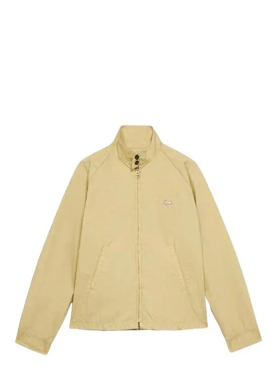 FORTELA Carol Cotton Poplin Zip-up Jacket - Khaki
