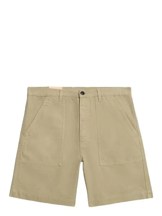 FORTELA Rebel Cotton Pocket Bermuda Shorts - Khaki