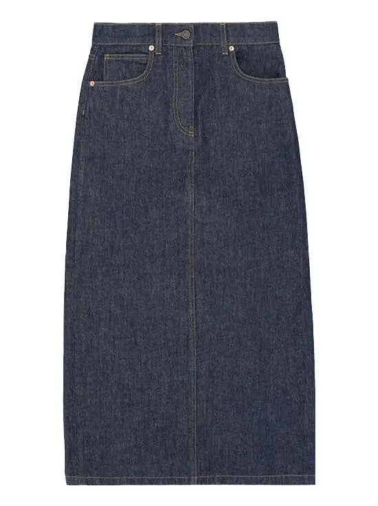 FORTELA Jorgy Denim Skirt - Blue