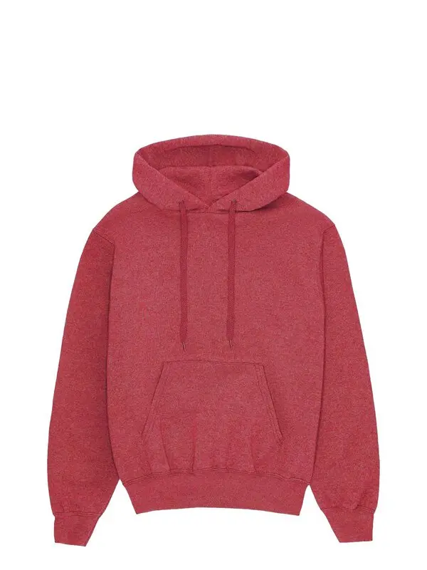 FORTELA Cotton Hoodie Sweatshirt - Red