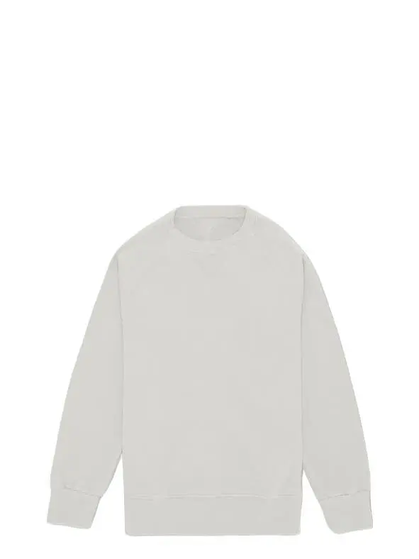 FORTELA Harvard Brushed Jersey Raglan Sleeve Sweatshirt - Ice