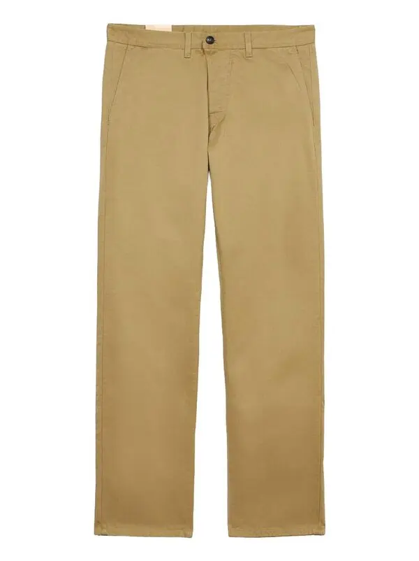 FORTELA Cotton Canvas Reno Trousers - Beige