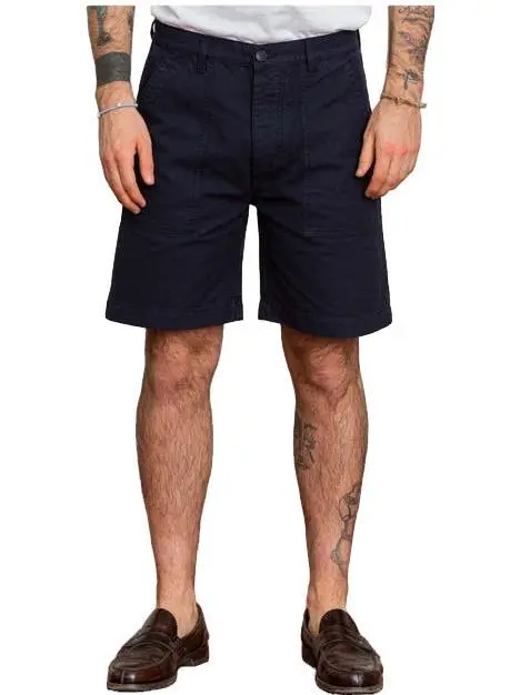 FORTELA Cotton Pocket Bermuda - Blue
