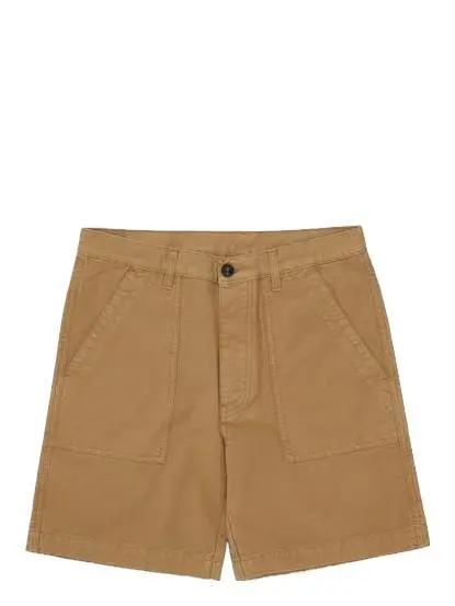 FORTELA Cotton Pocket Bermuda - Camel