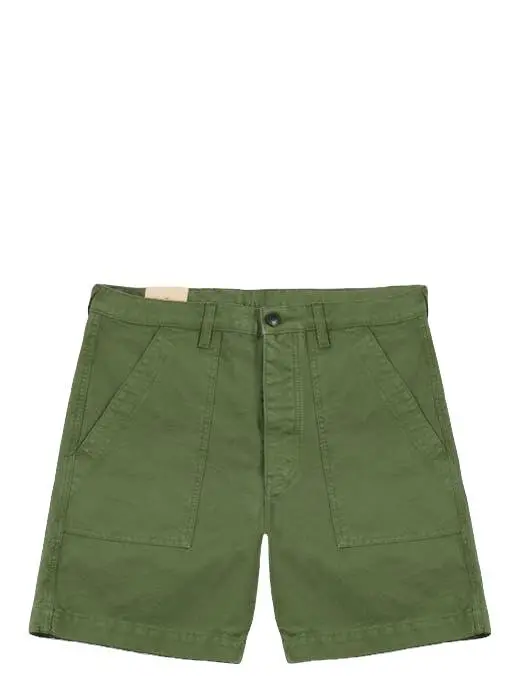FORTELA Cotton Pocket Bermuda - Green