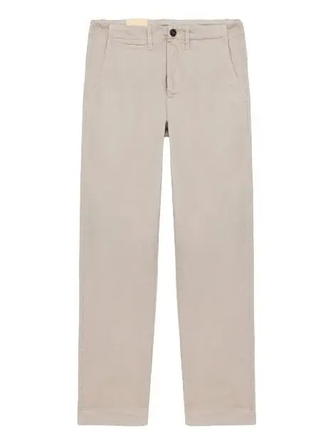 FORTELA Wallace Cotton Trousers - Ecru