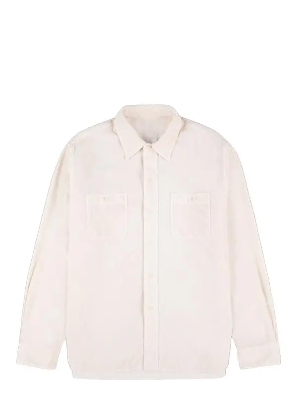 FORTELA Work Corduroy Shirt - Off White