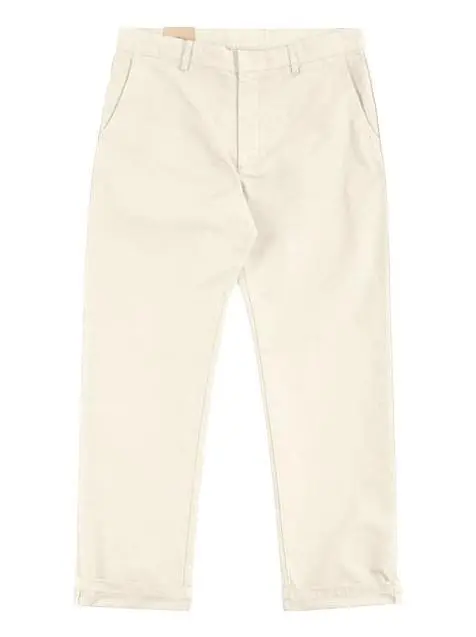 FORTELA Mainet Cotton Chino Trousers - Ecru