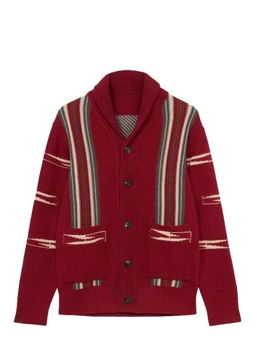 FORTELA Henryc Navajo Cotton Cardigan - M2x