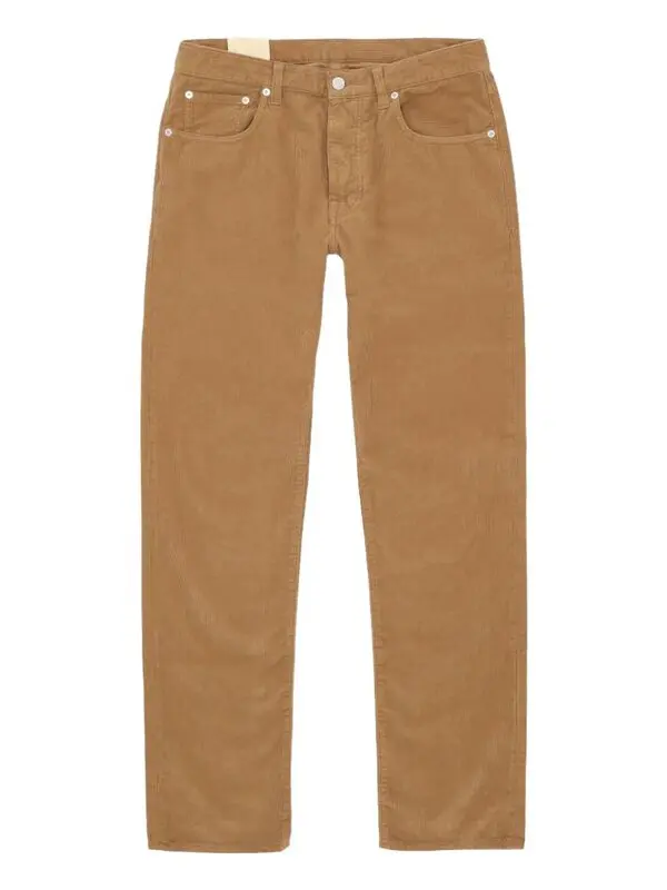FORTELA 965 John Corduroy Five-pocket Trousers - Beige