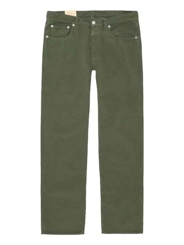 FORTELA 965 John Corduroy Five-pocket Trousers - Green