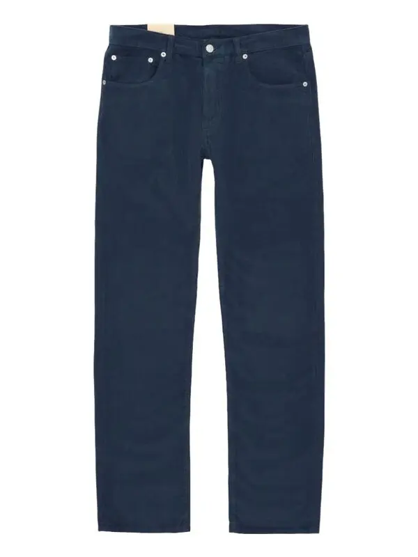 FORTELA 965 John Corduroy Five-pocket Trousers - Navy Blue