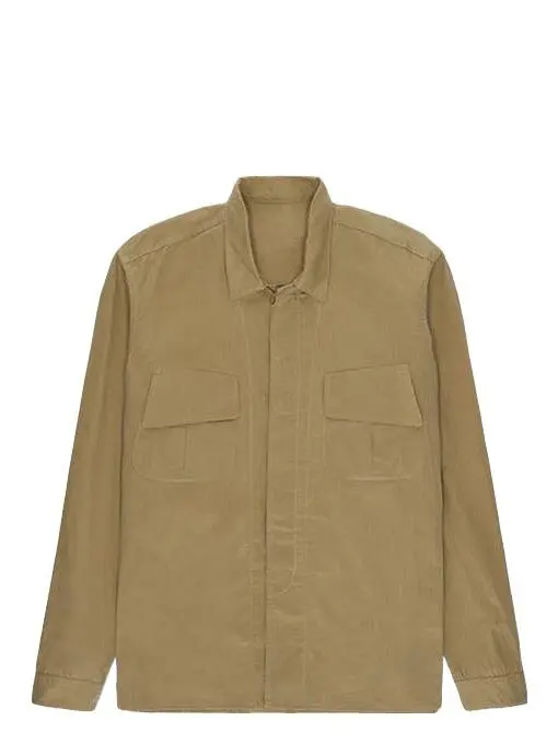 FORTELA Mark Cotton Cerato Overshirt - Beige
