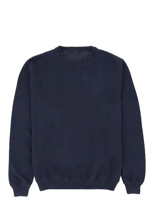 FORTELA Rover Cotton Crewneck Sweater - Blue