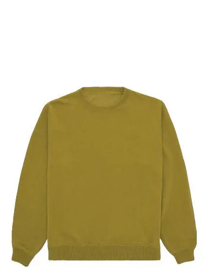 FORTELA Rover Cotton Crewneck Sweater - Mustard
