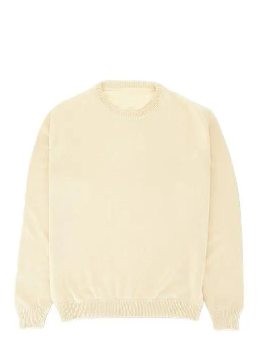 FORTELA Rover Cotton Crewneck Sweater - Natural