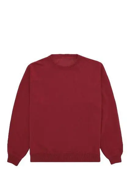 FORTELA Rover Cotton Crewneck Sweater - Red
