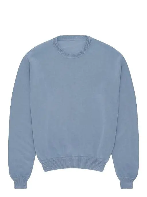 FORTELA Rover Cotton Crewneck Sweater - Sky